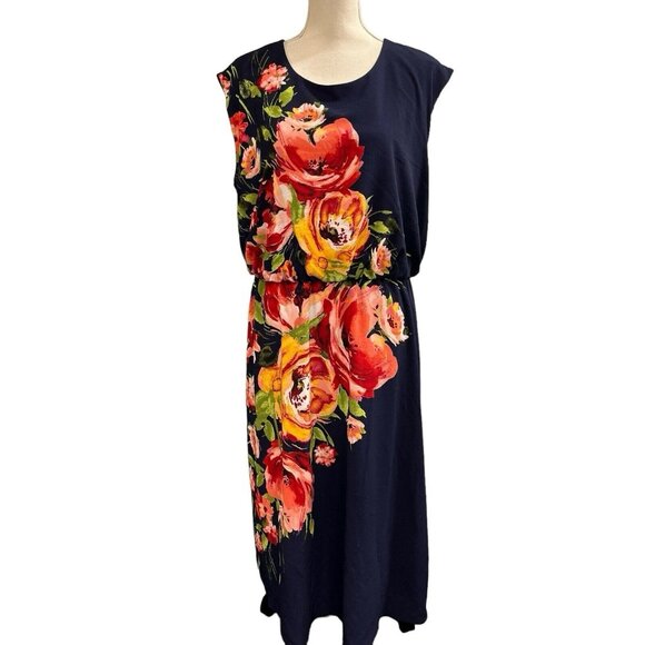 London Style | Dresses | London Style Collection Midi Dress Womens 8 ...